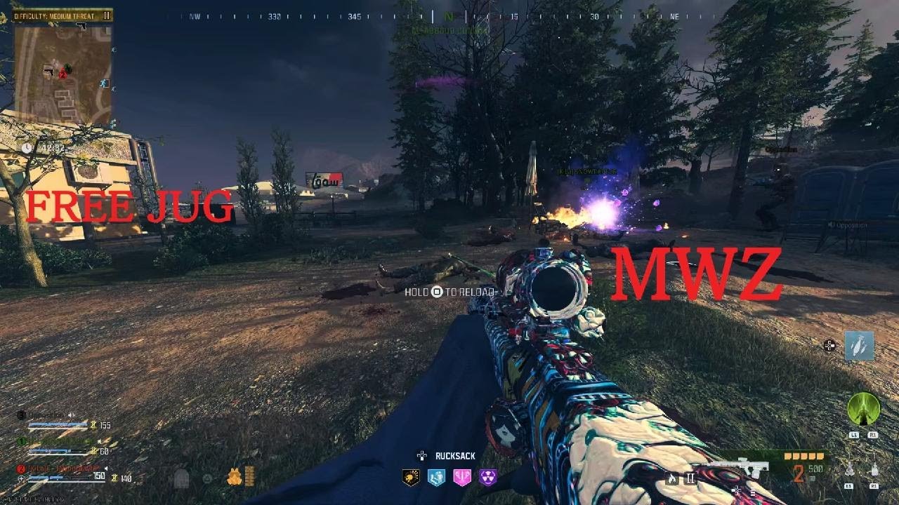 FREE Juggernaut Perk Easter EGG! MWZ Call of Duty Modern Warfare 3 {PS5 ...