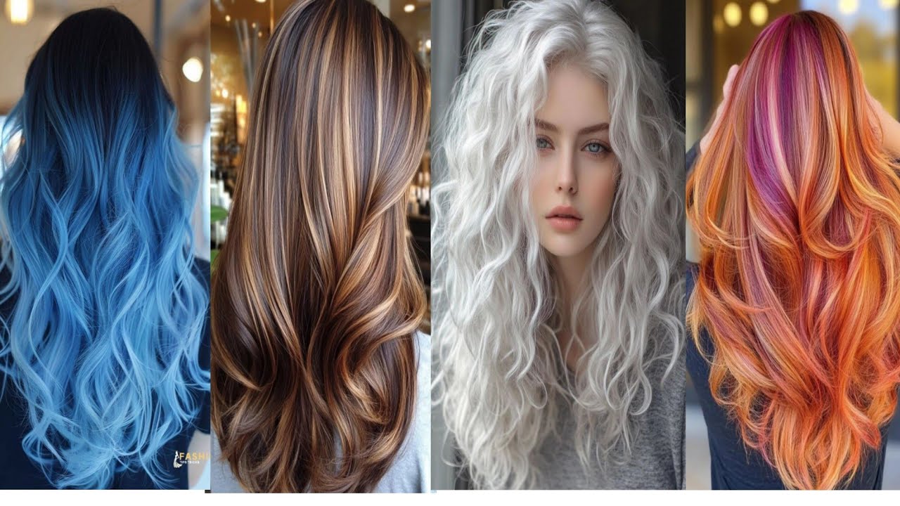 Trendy hair colours for girls | Hair colour for white and dark skin ...