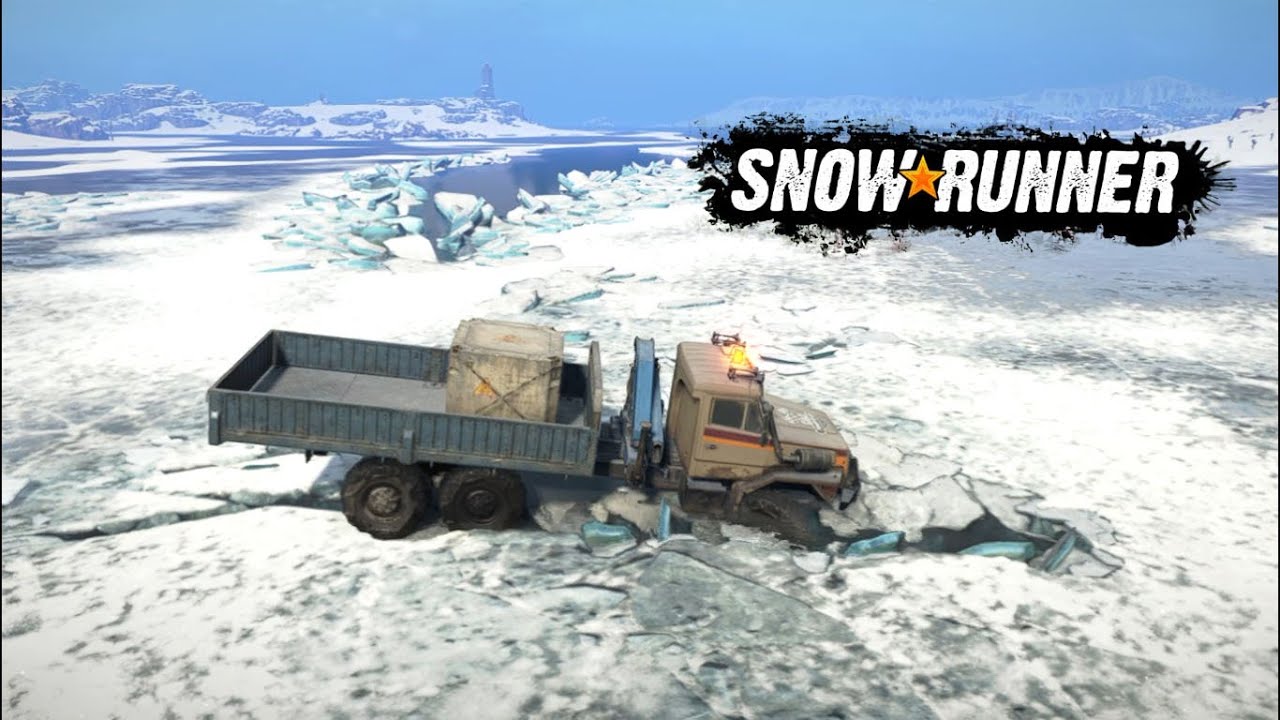 Army Reserve - Voron D-53233 - SnowRunner |Lake Kovd - YouTube