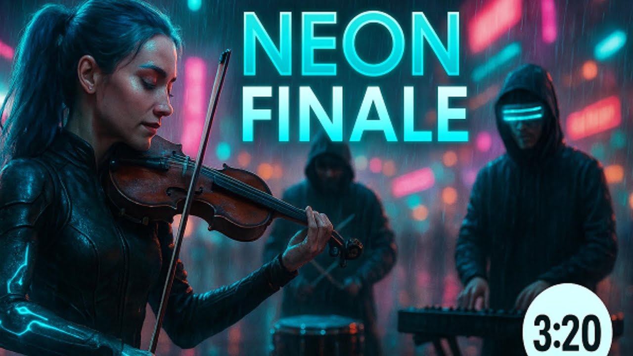Neon Finale | Rain-Soaked Cyberpunk Street Performance (3:20) - YouTube