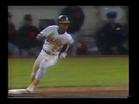 San Francisco Giants at Oakland Athletics, 1989 World Series Game 2, October 15, 1989