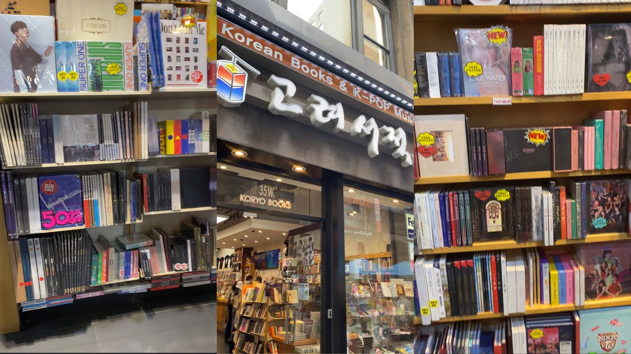 KPOP STORE HAUL IN NYC VLOG (Koryo Bookstore) - YouTube