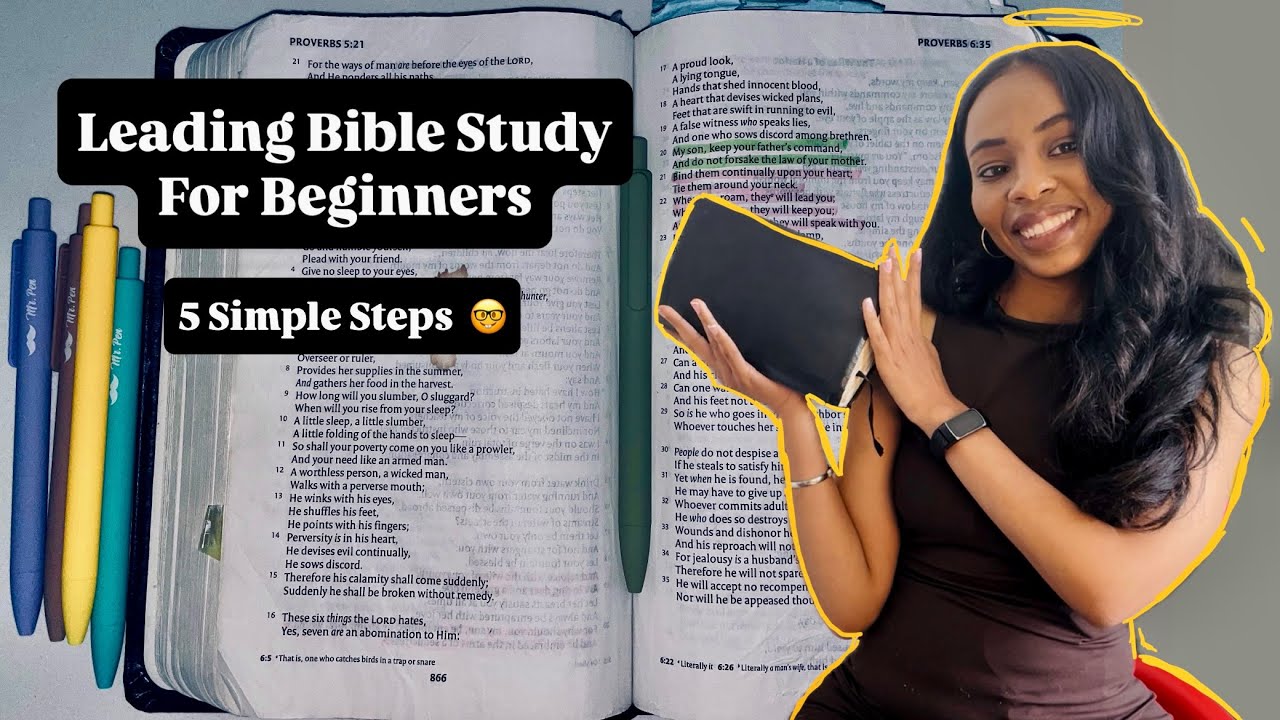How to Lead Bible Study in 2025 for Beginners - YouTube