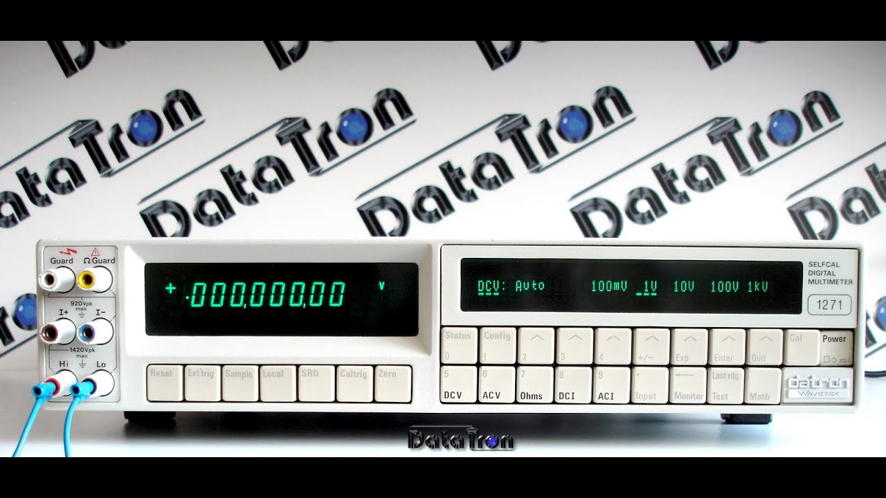 Datron 1271 - YouTube