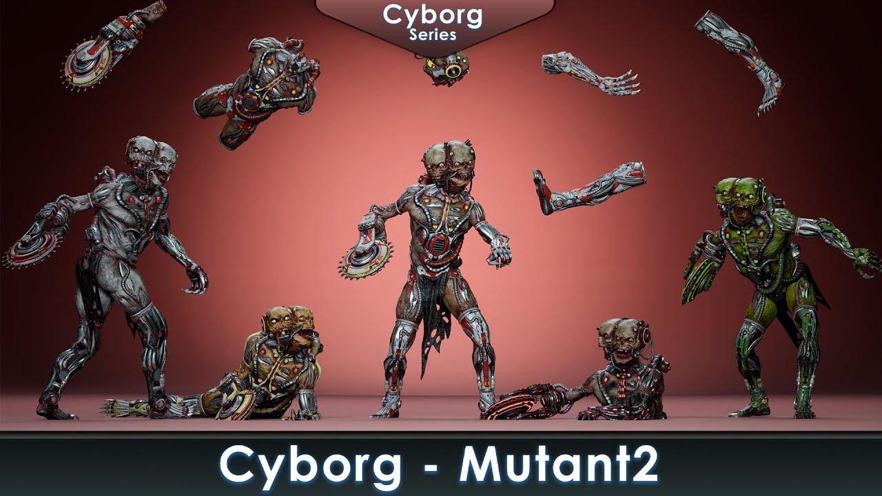 Preview - Cyborg Mutant2 - YouTube