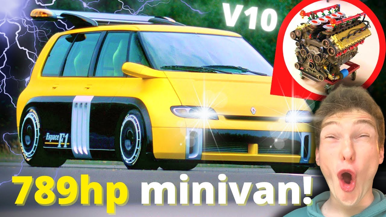When Renault Put an F1 Engine in a Minivan - YouTube