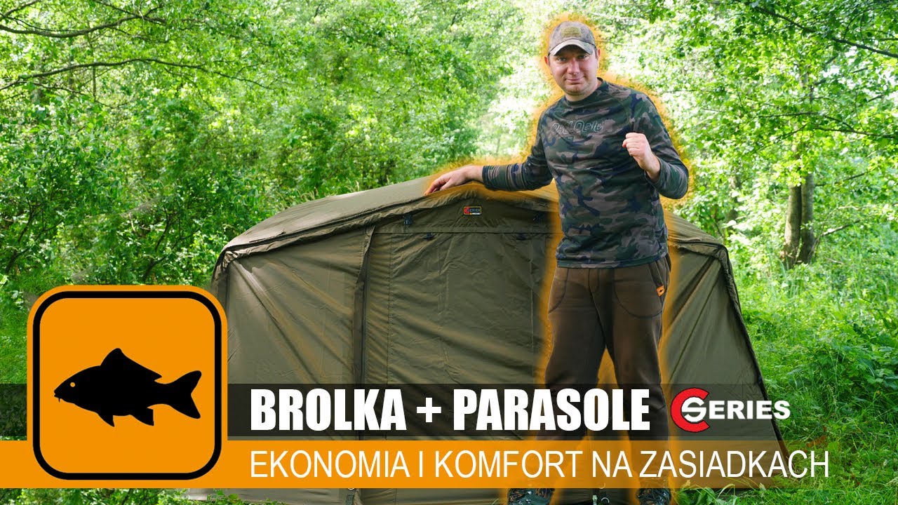 Ekonomia i komfort na zasiadce - Brolka i Parsole C-Series od Prologic - YouTube