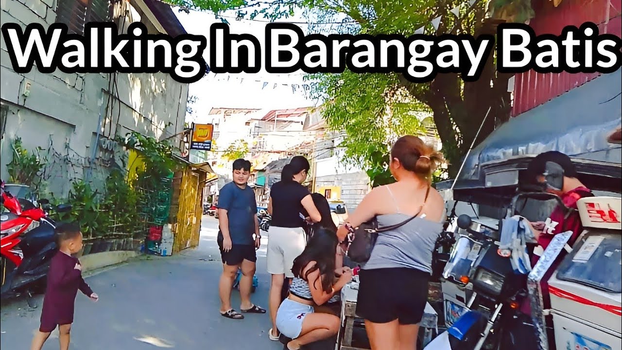 Walking In Barangay Batis, San Juan City | Philippines - YouTube