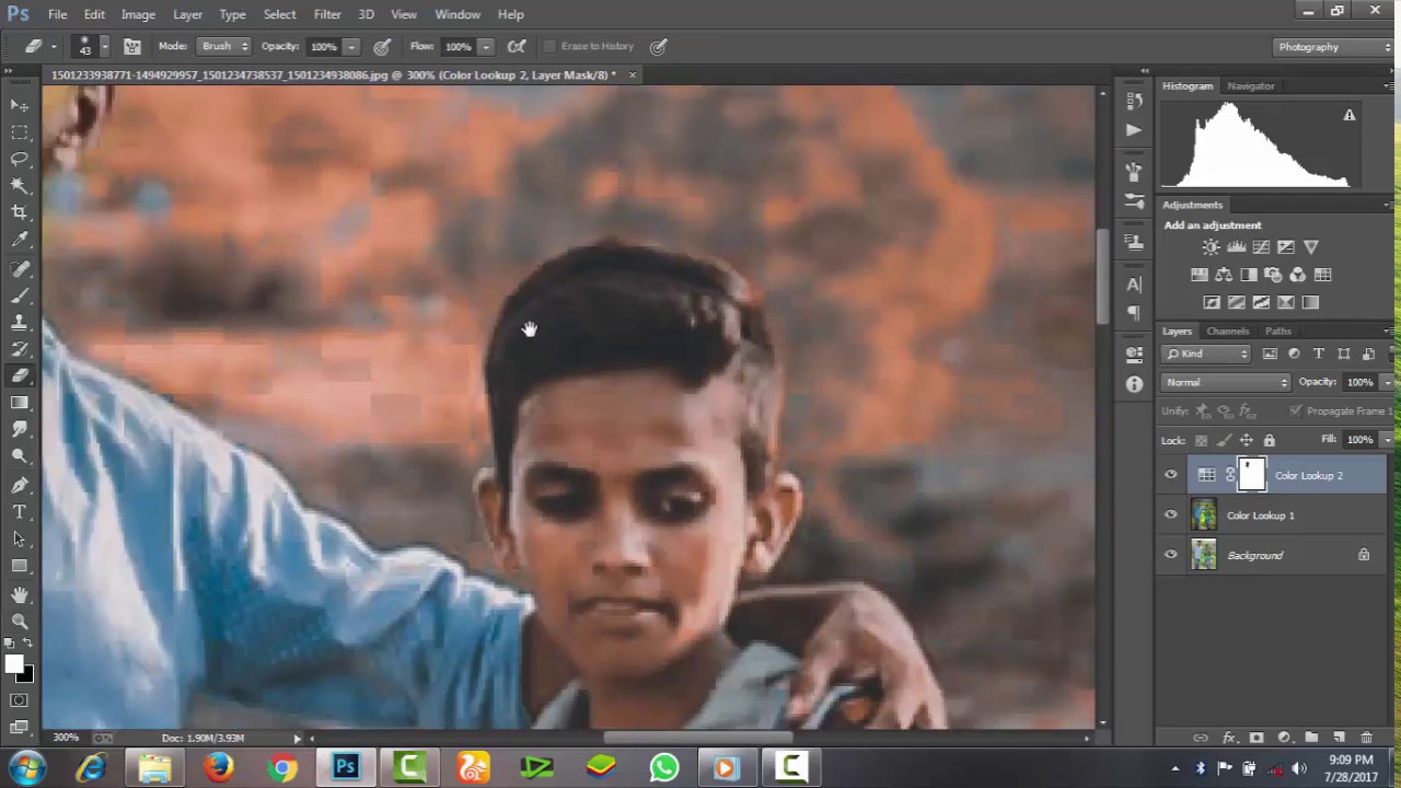 HOW TO EDIT BASIC PHOTOSHOP NORMAL EDITING BASIC - YouTube