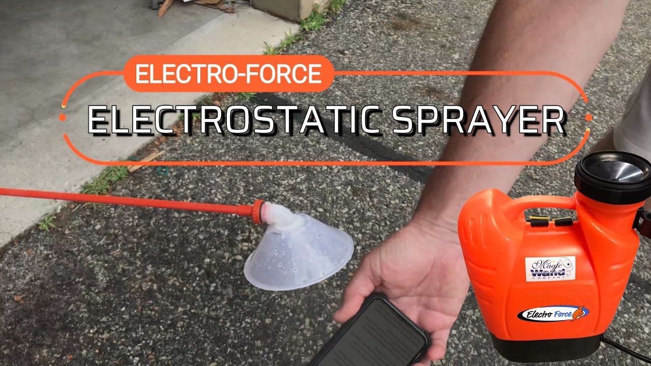 Electroforce Electrostatic Spray - YouTube