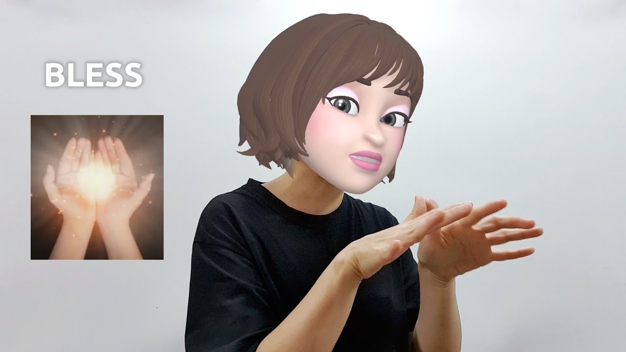 American Sign Language (ASL) Lesson: Bless - YouTube