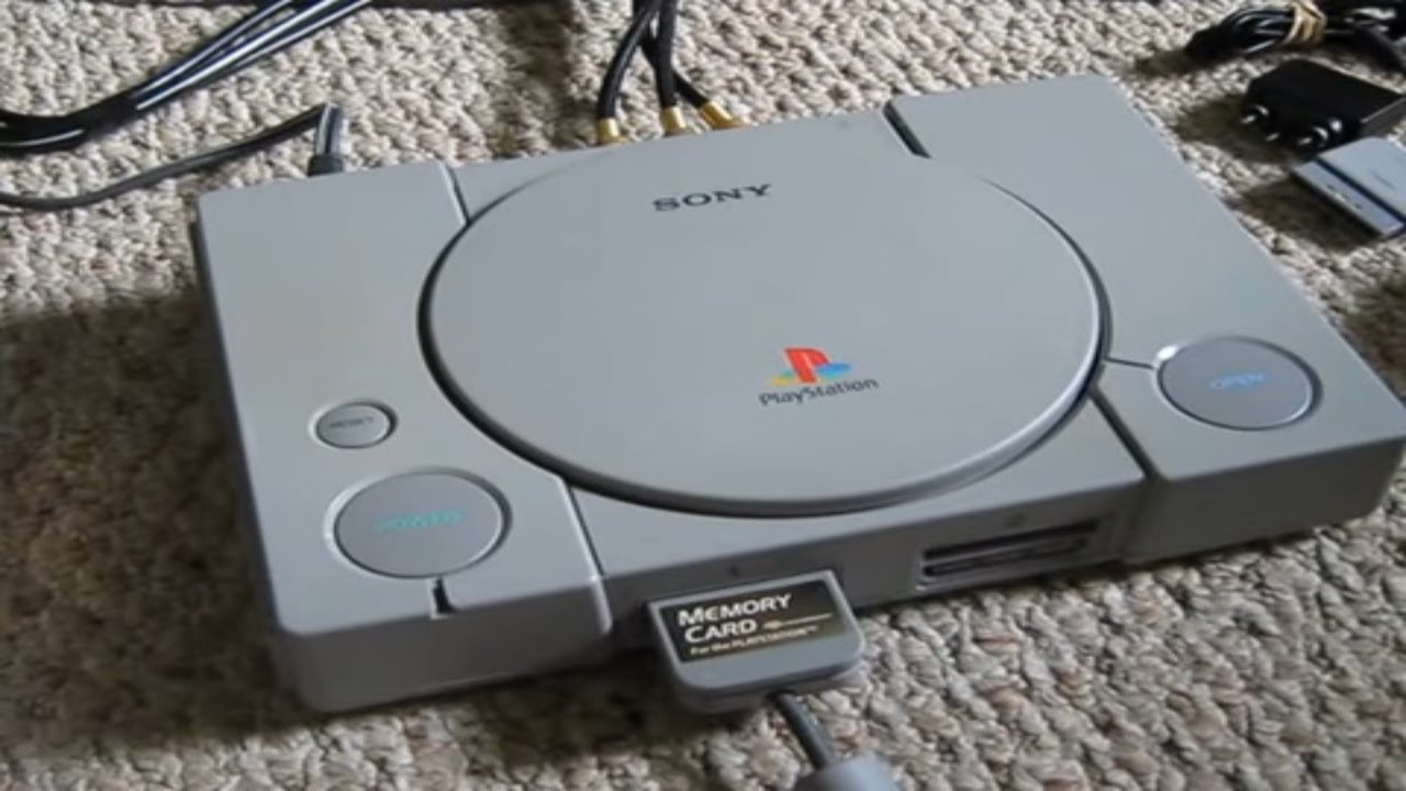 Sony PlayStation 1 Rare Audiophile (NTSC - SCPH-1001) w/ 2 controllers ...