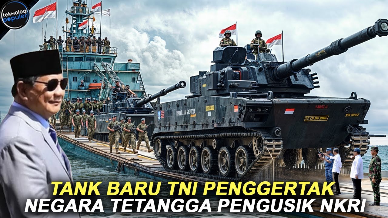 TERKUAT SE ASIA TENGGARA! Deretan Tank Tempur Baru Milik TNI Paling ...