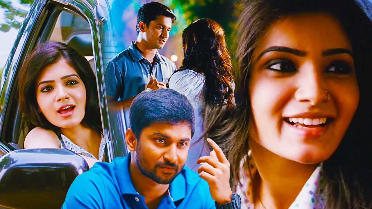 Nani And Samantha Cute Love Scene || Yeto Vellipoyindhi Manasu Movie ...