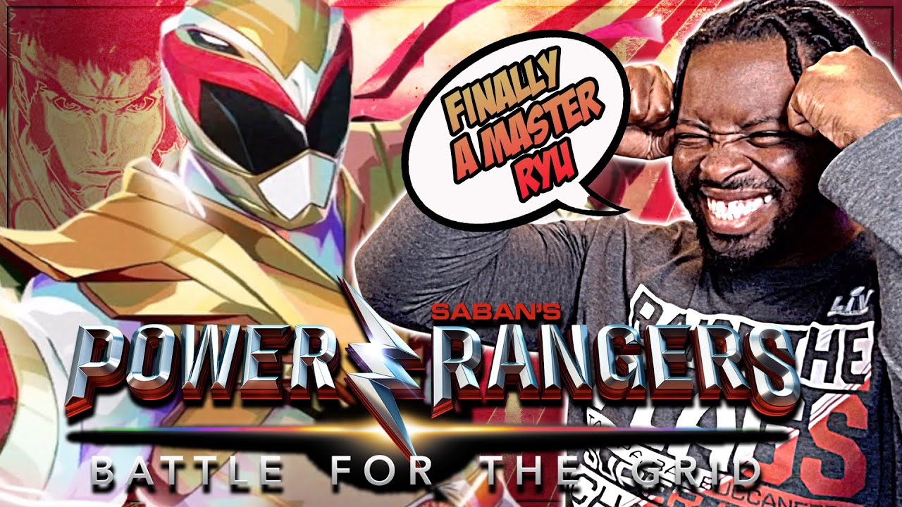 Power Rangers: Battle For The Grid Street Fighter Crossover Trailer ...