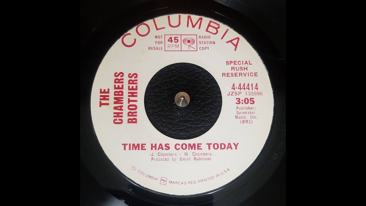 The Chamber Brothers - Time Has Come Today (Promo 45 in Mono) - YouTube
