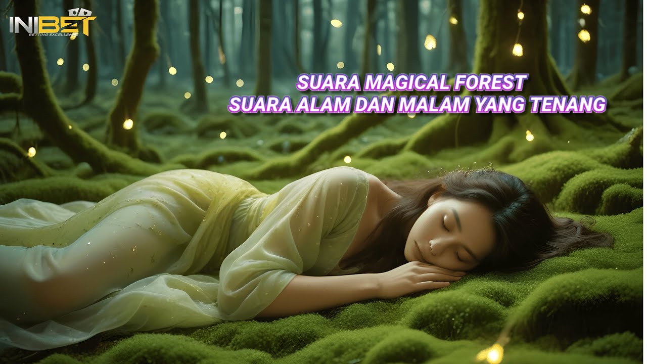 Suara Malam Di Hutan Yang Tenang - Relaxing INIBET Sound Magical Forest ...