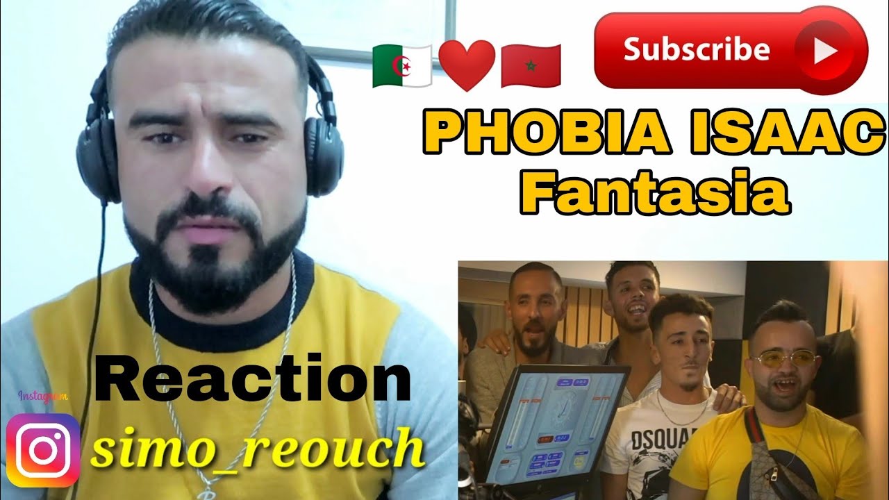 Phobia Isaac - Fantasia (Live #jowradio) (REACTION) ردة فعل 🔥🔥مغربي على ...