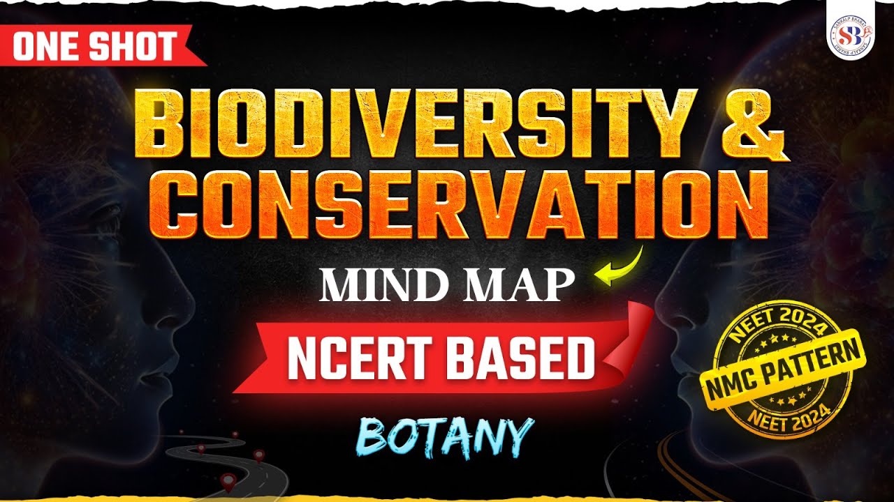 COMPLETE BIODIVERSITY AND CONSERVATION CLASS 12 | NEET 2024 MIND MAP ...