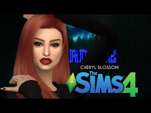 SIMS 4 CAS || RIVERDALE: CHERYL BLOSSOM 🍒 - YouTube