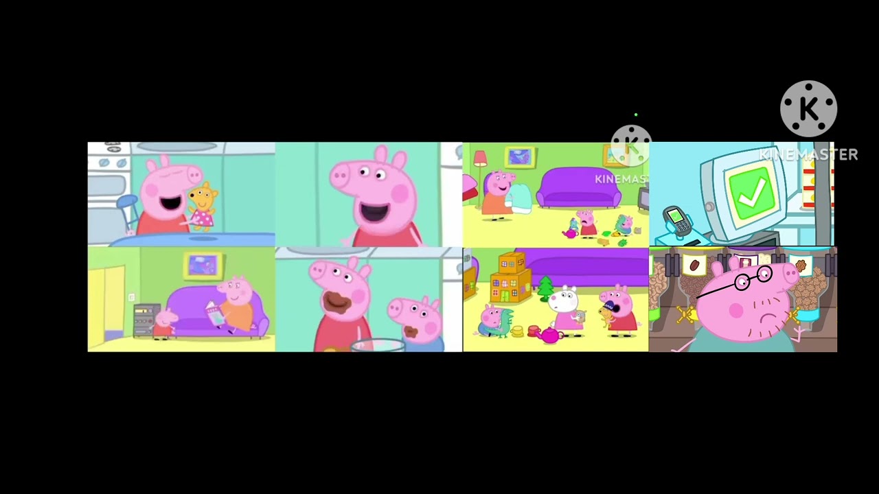 All 8 Peppa Pig Episodes All At The Same Time - YouTube