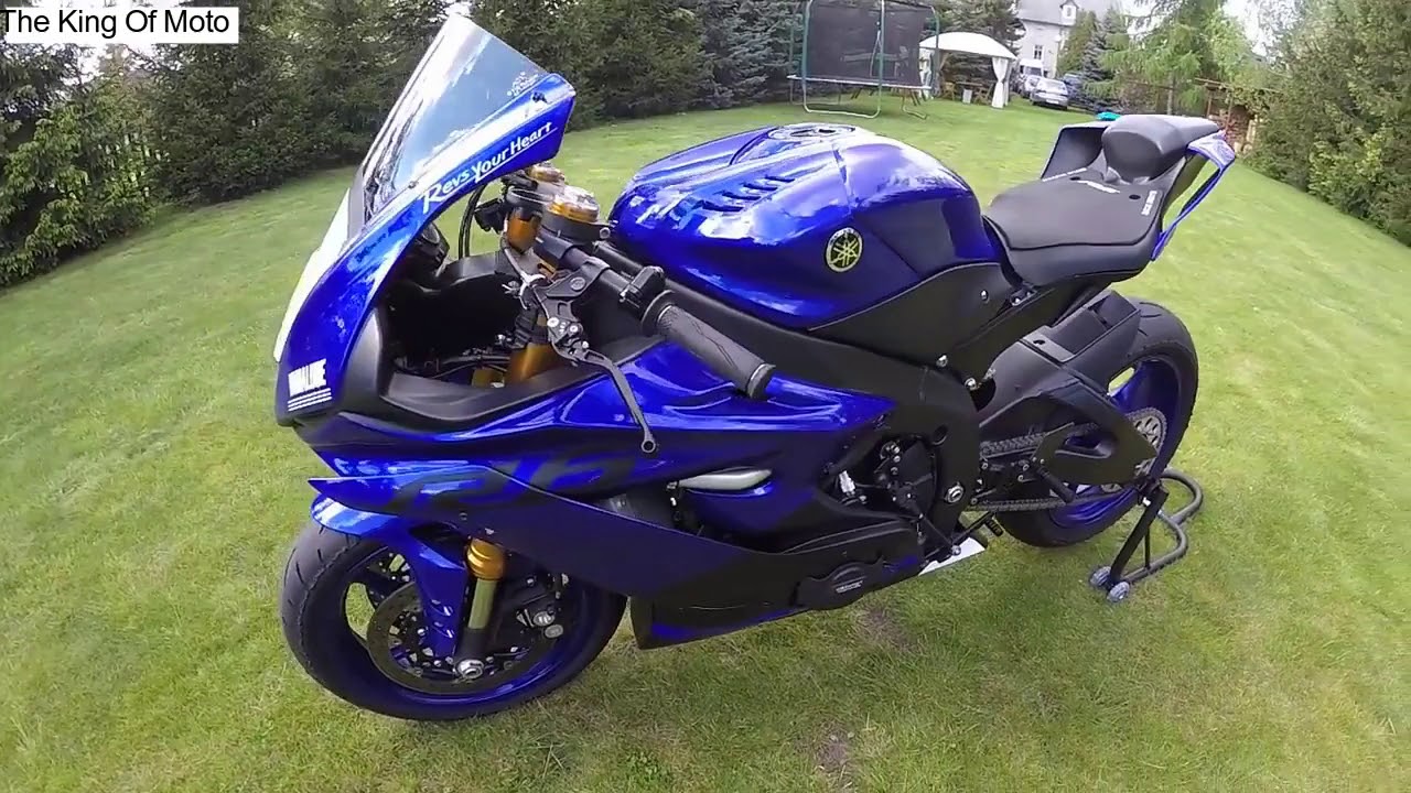 2018 Yamaha R6 walk around + akrapovic sound YouTube - YouTube