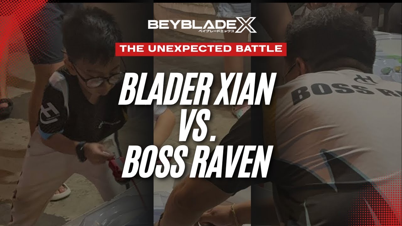 The Unexpected Battle! Blader Xian vs Boss Raven | Beyblade Tournament ...