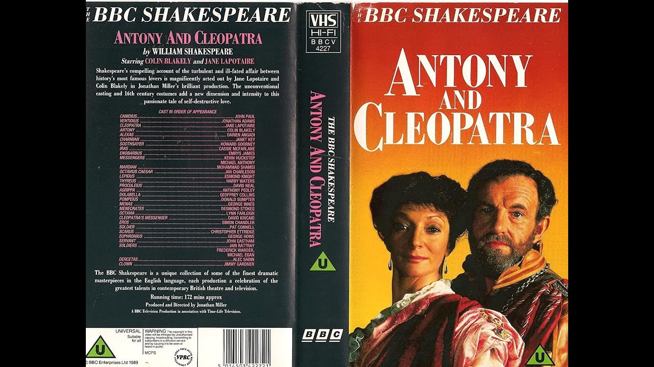 Original VHS Opening and Closing to BBC Shakespeare Antony and ...