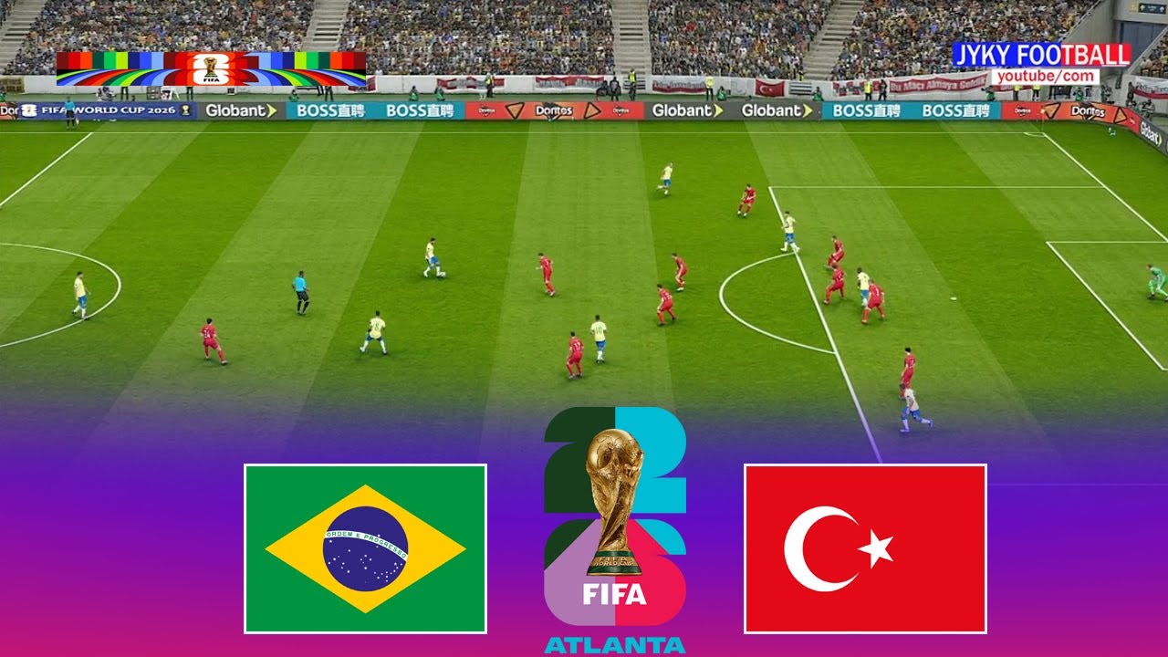BRAZIL vs TURKEY - FIFA World Cup 2026 (USA) - Full Match All Goals EN ...