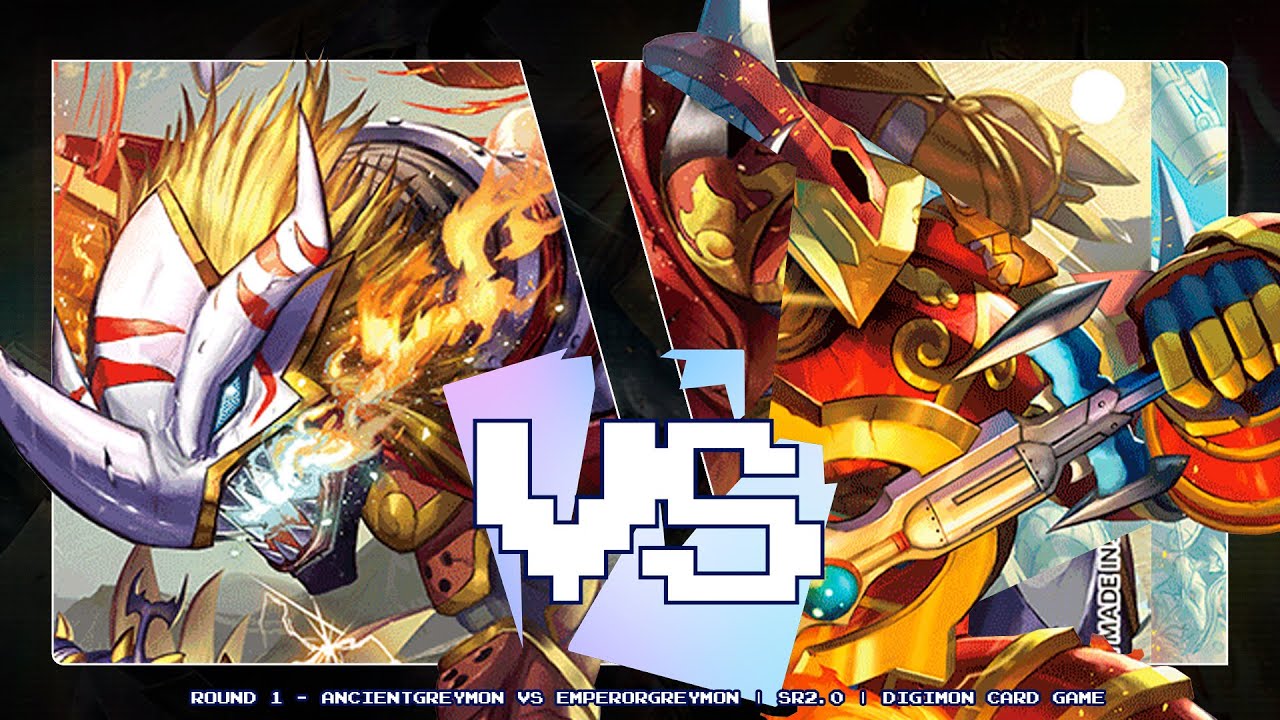 Round 2 – AncientGreymon Vs EmperorGreymon | SR2.0 | Digimon Card Game ...