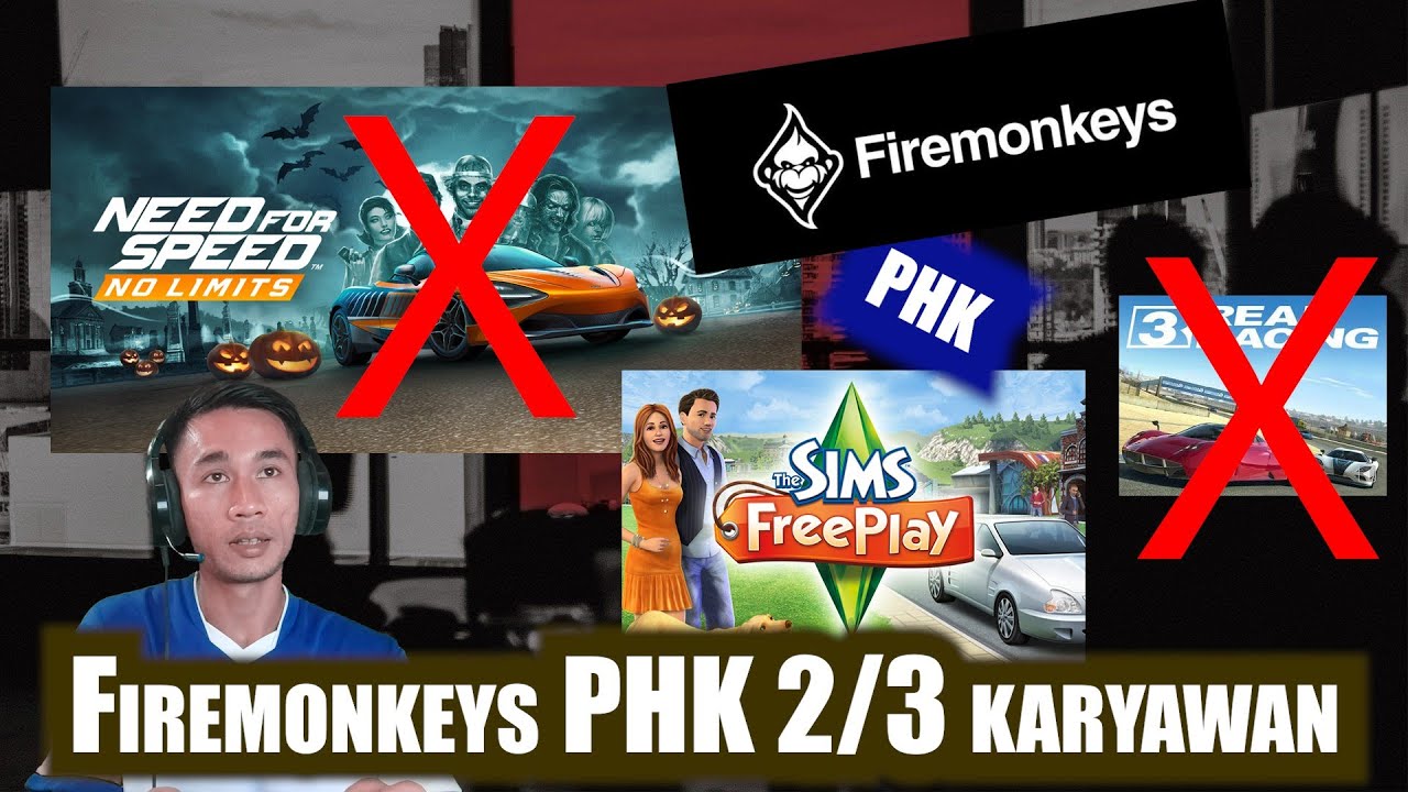 Firemonkeys PHK besar2an gimana nasib nfs no limits dan real racing 3 berikut informasinya - YouTube