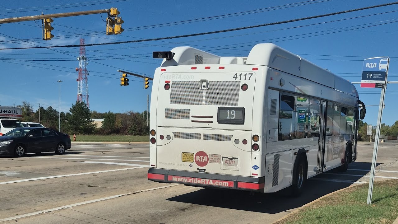 RTA Route 19 Broadway to Tri C East via Miles Ave #4117 - YouTube