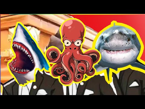Shark VS Squid - Coffin Dance Meme Cover - YouTube