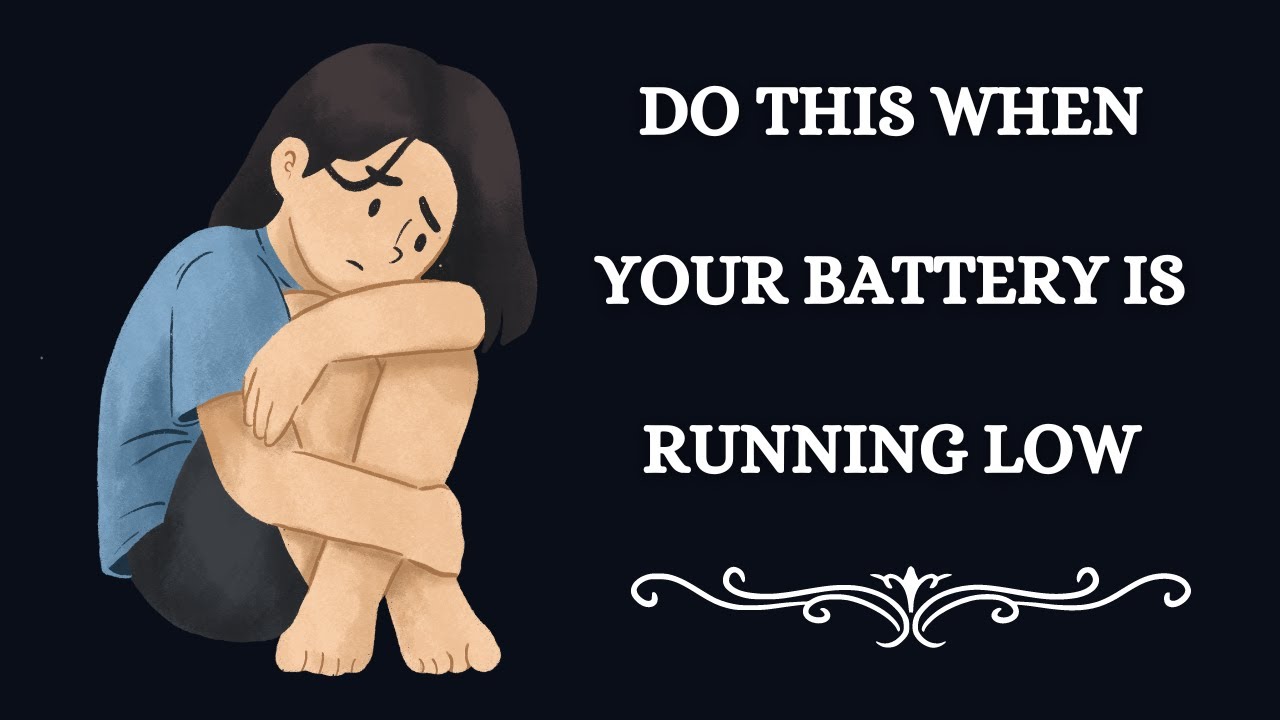 Do This When Your Battery Is Running Low - YouTube