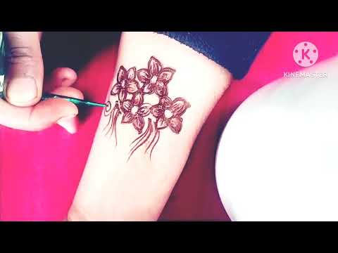 easy hena#viral #henadesign - YouTube
