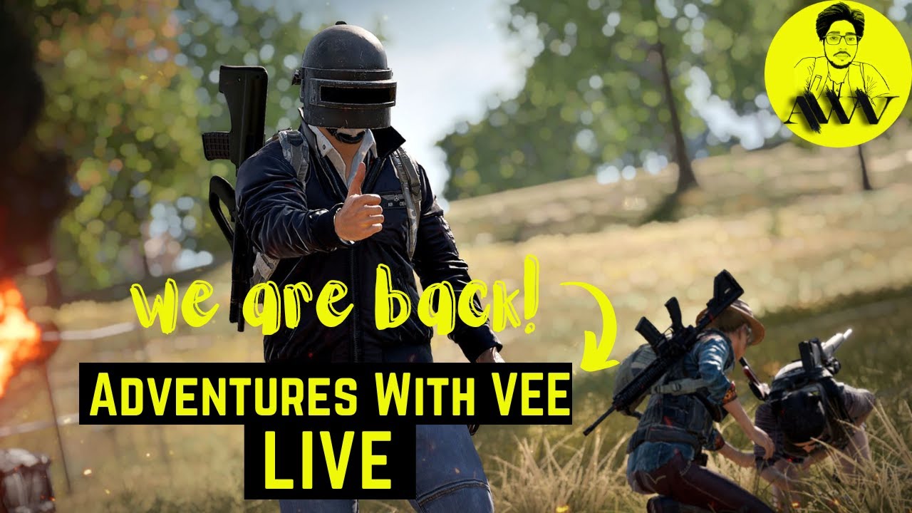 🔴PUBG Live | VEE'S BACK | PUBG Gaming tips and tricks by @VEE SQUAD ...
