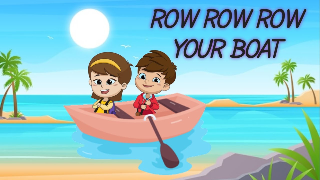 Row Row Row your Boat | Nursery rhyme | Baby song | Kids video | Sing ...