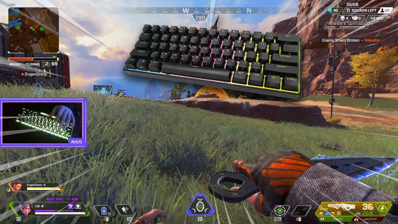 Final Sunset Wraith Gameplay😍Relaxing Apex Legends Keyboard + Mouse ...