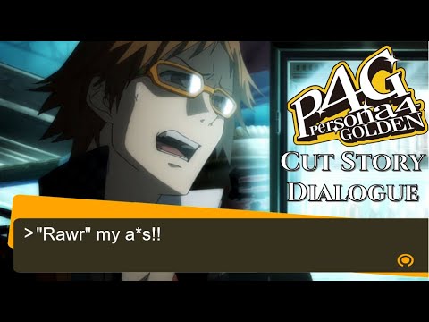 Persona 4: Cut Story Dialogue - YouTube