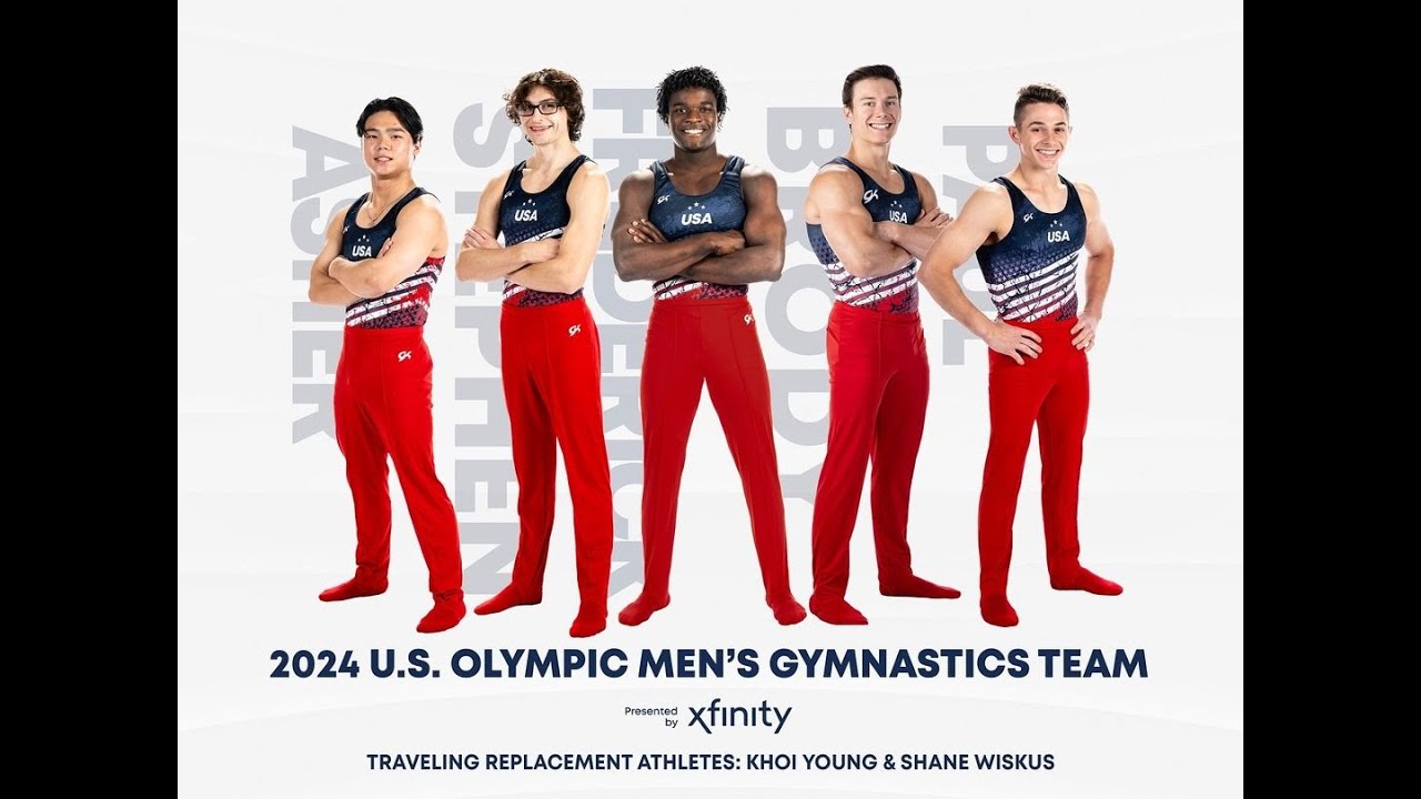 US Men's 2024 Olympic Gymnastics Team - YouTube