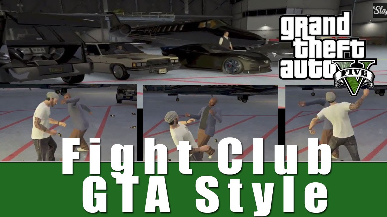 Fight Club GTA 5 Style Online!! w/Crew (Funny Moments) | SLAPTrain ...