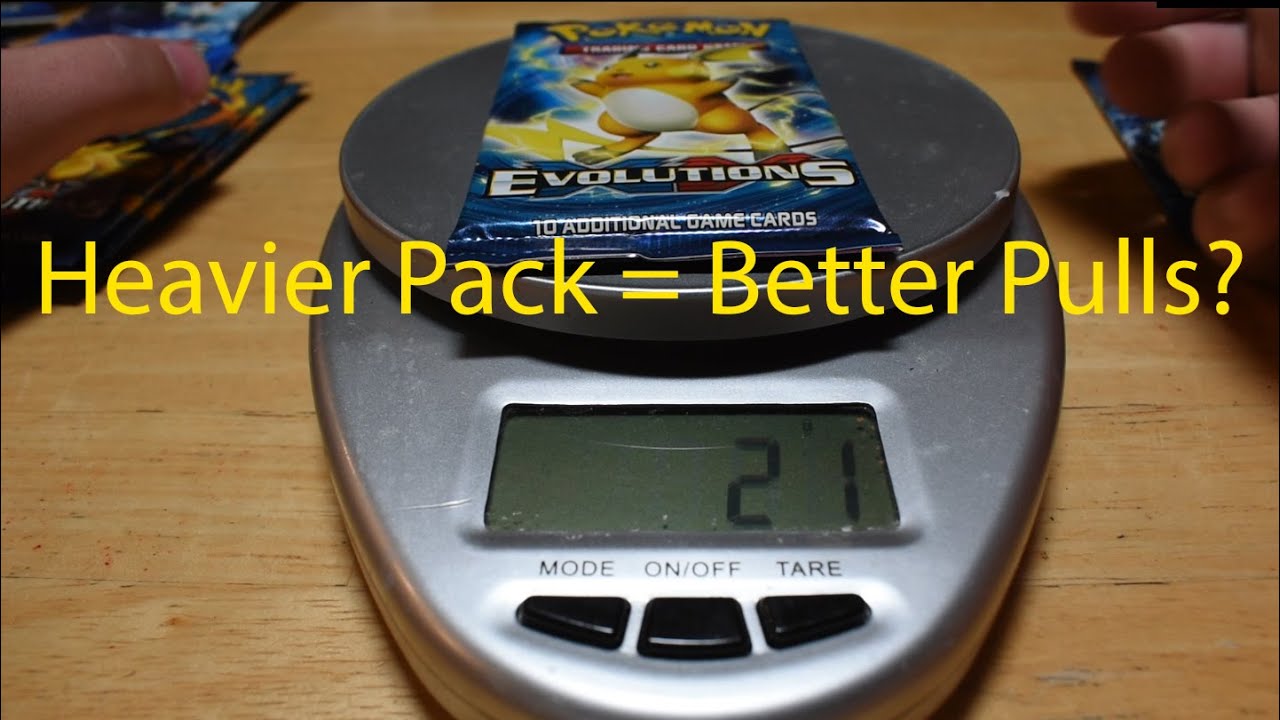 Opening 5 Pokemon Evolutions Packs + Does pack weight actually matter ...