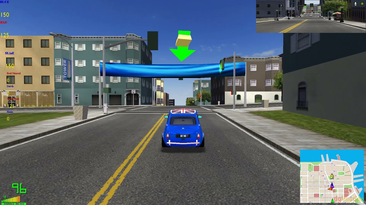 Mini Cooper Classic Vs. New Mini Cooper (Midtown Madness 2) - YouTube