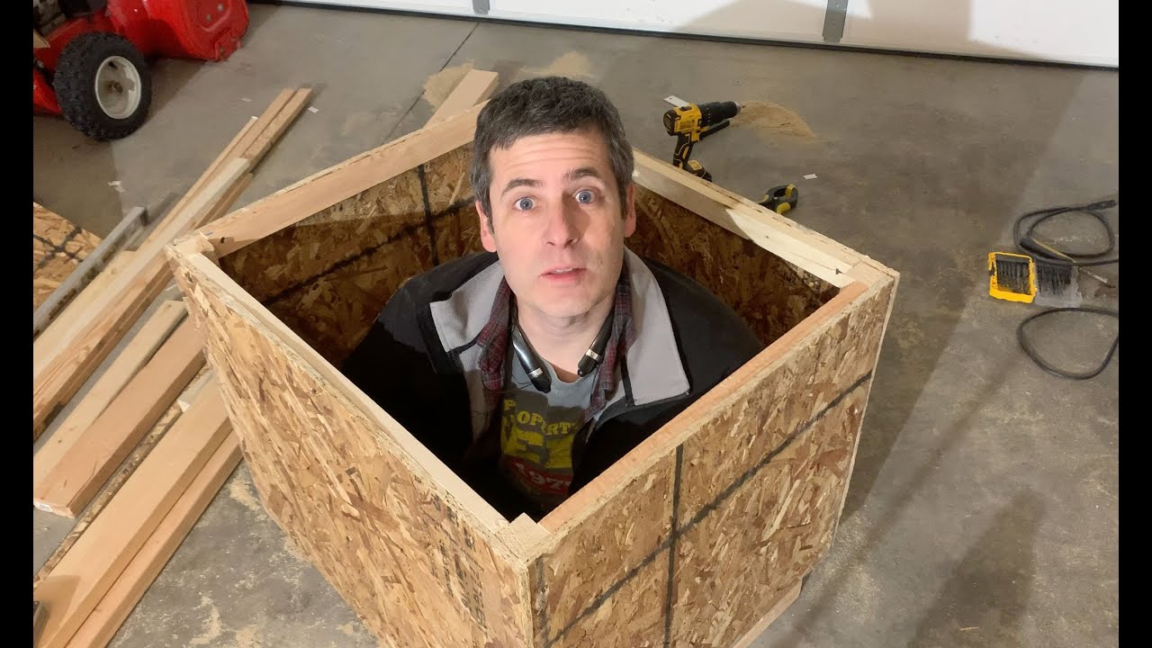 DIY Shipping Crate from Scratch - YouTube