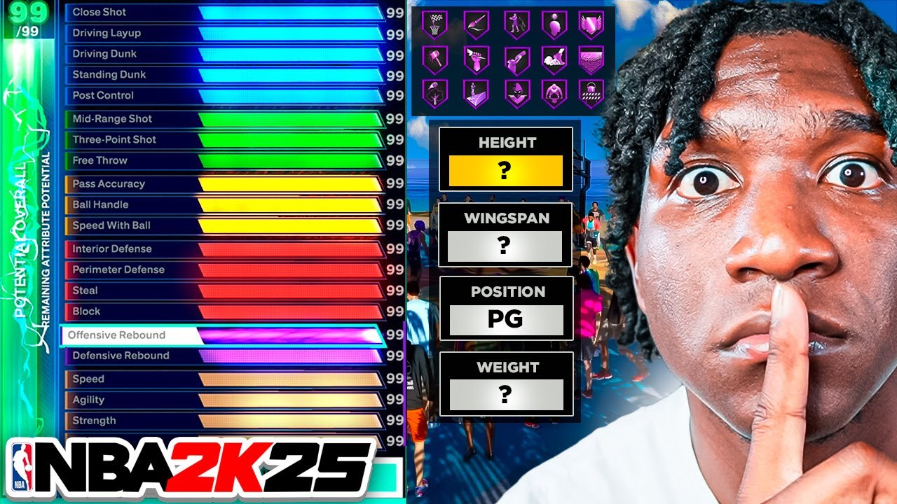 BEST SPEEDBOOSTING AND SHOTCREATING GUARD BUILD NBA 2K25! ALL-AROUND ...
