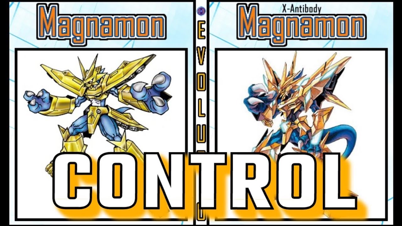 Digimon Magnamon Armor Control! BT15/ST17 Format - YouTube