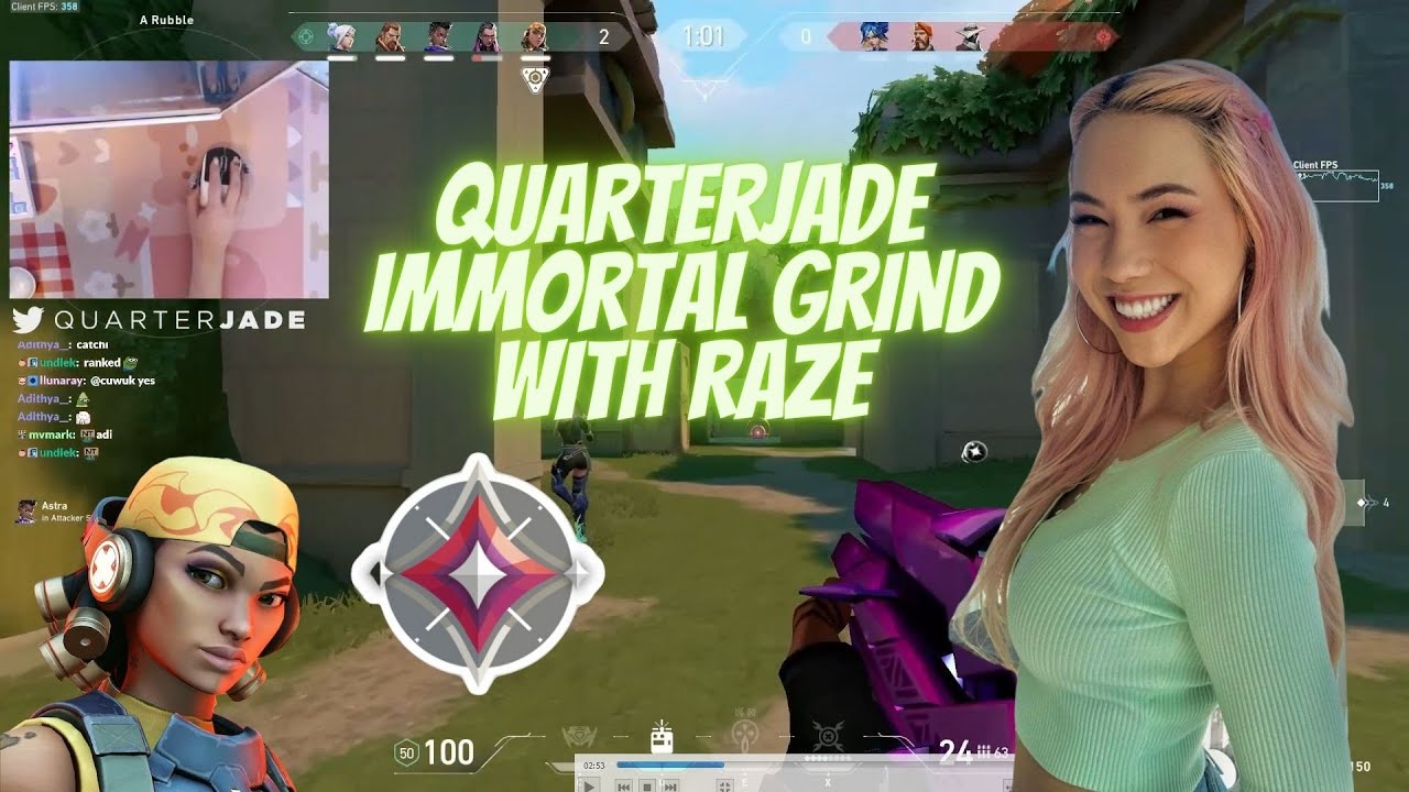 Quarterjade Immortal Grind with Raze - YouTube