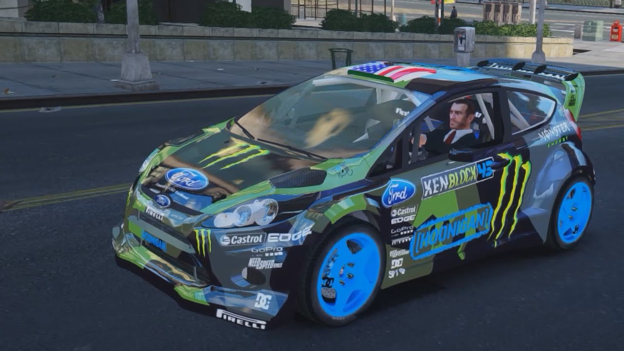 ford fiesta raptor trax ken block - GTA IV ENB - 4K / 2160p ! _REVIEW ...