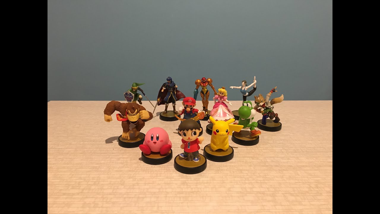 Amiibo first generation - premier génération Nintendo Mario & co - YouTube