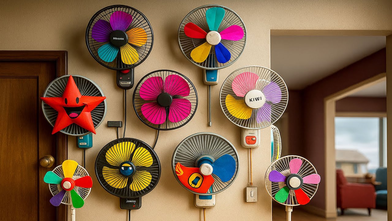 The Best DIY Wall Fan is Very Popular in 2025!! - YouTube